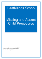 Key Policies – Heathlands School